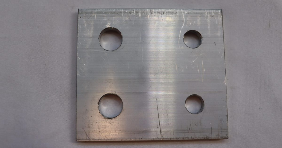 Enerven Material Sales | PLATE,CONNECTION,JUNCTION PIT,ALUM,4HOLE